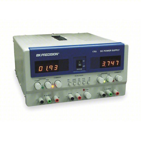 Triple Output DC Supply: Outputs: 0 to 35V DC / 0 to 3ADC (1), 6.5V DC ...