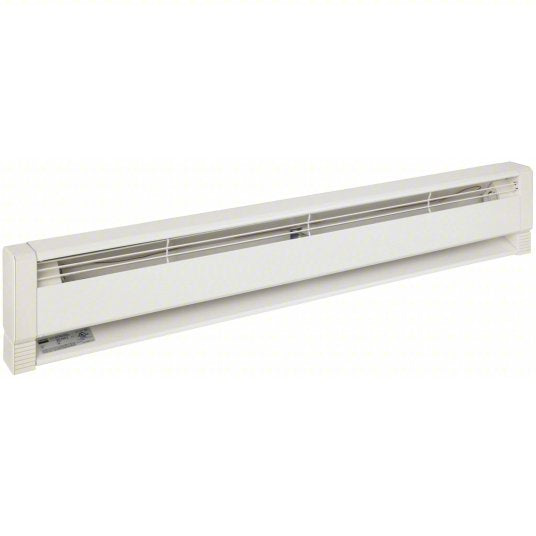 Electric Baseboard Heater: Commercial Grade, 1000W, 3413 BtuH Heating ...