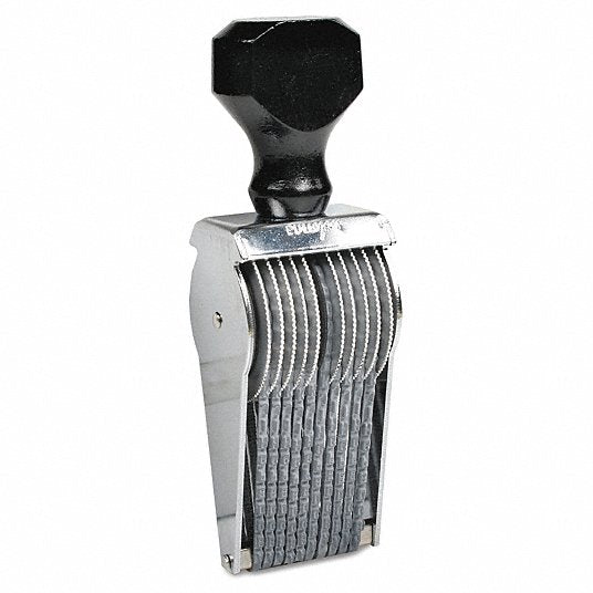 Alphanumeric Stamp: 1/8 in Character Ht, 1/8 in Imprint Area ht ...