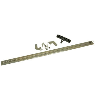 FLEXCO Roller Lacer Face Strip 24" (FSMAN2-24), with 1 Lacer Pin, Hook ...